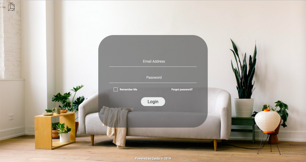 Our Favorite Branded Customer Log-In Screens! | Canto