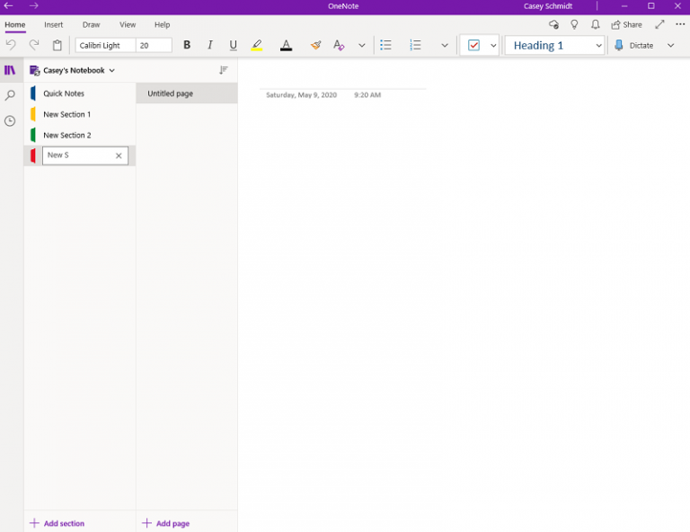 How to use Microsoft OneNote – a simple guide | Canto